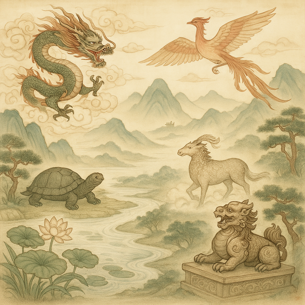 Auspicious Beasts and Feng Shui:Cultural Meaning And Powers – Buddha3bodhi