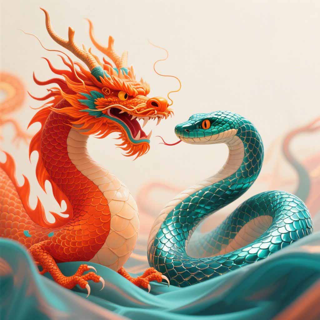 Chinese Dragon and Snake: Symbols of Power and Wisdom in the Chinese Z ...