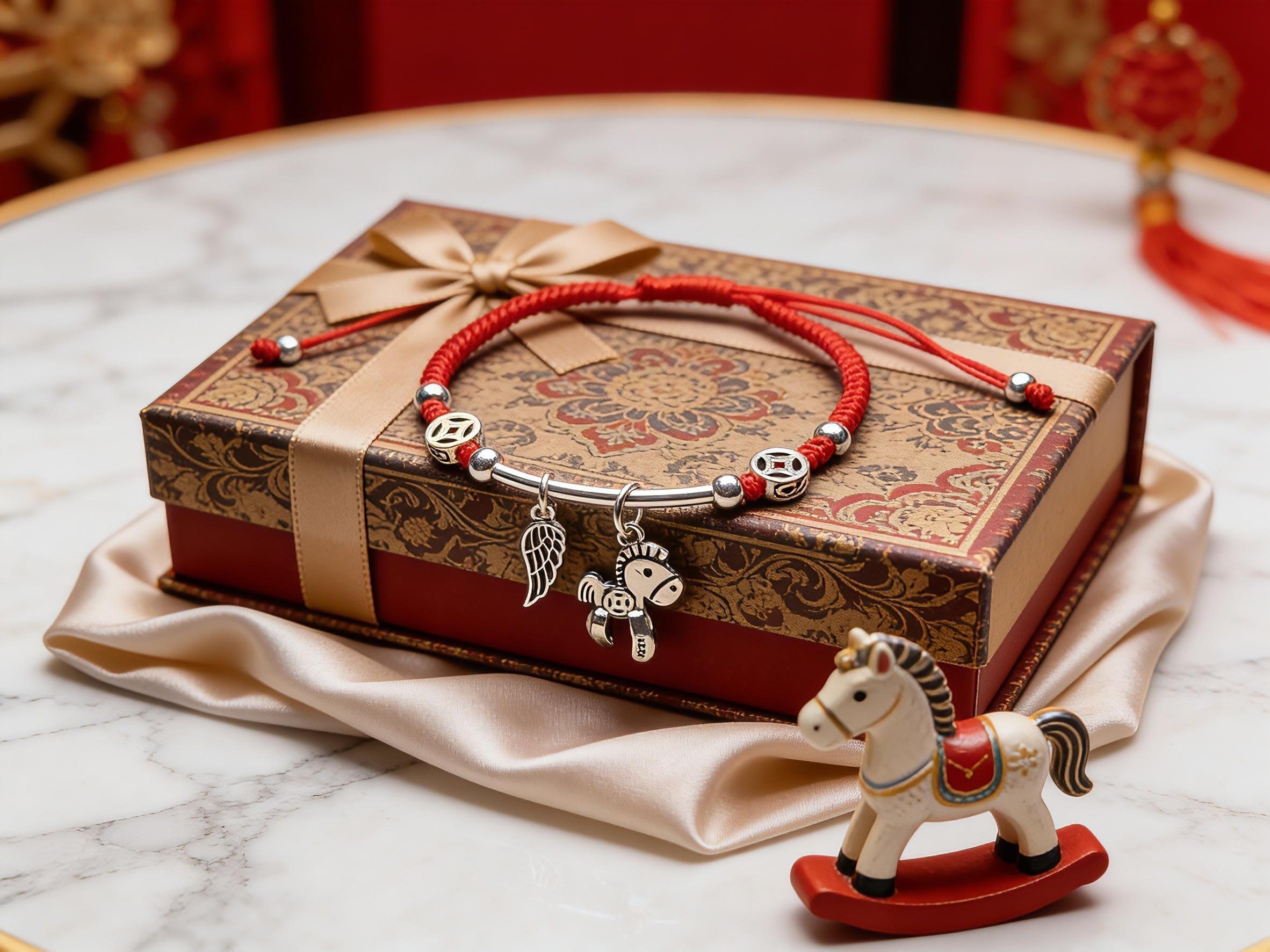 Red String Horse Jewelry: A Symbol of Courage, Blessing, and New Begin ...