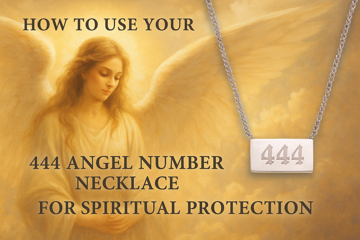 How to Use Your 444 Necklace for Love and Spiritual Protection ...