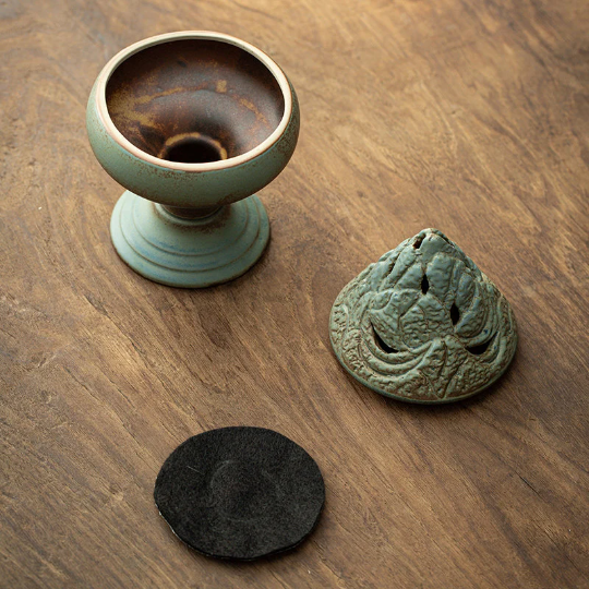 Antique Boshan Ceramic Incense Burner – Buddha3bodhi