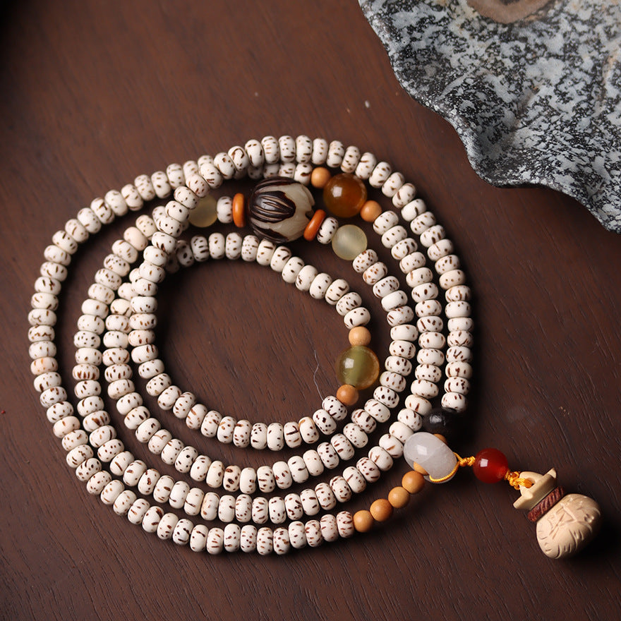 Mini Star and Moon Bodhi Bracelet with Elegant Accents 3×5mm – Buddha3bodhi
