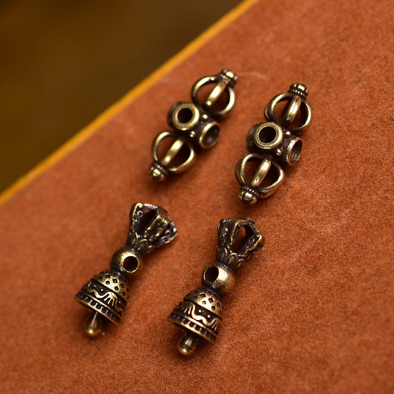 Buddha3bodhi Tibetan Old Copper Diamond Pestle DIY Accessories Jewelry